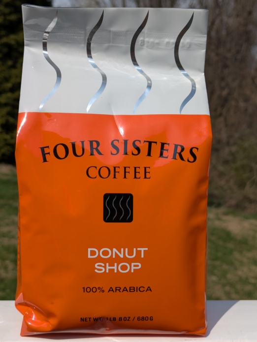 Four Sisters Premium Blend DONUT SHOP Ground Coffee 1.8lbs (Medium ...