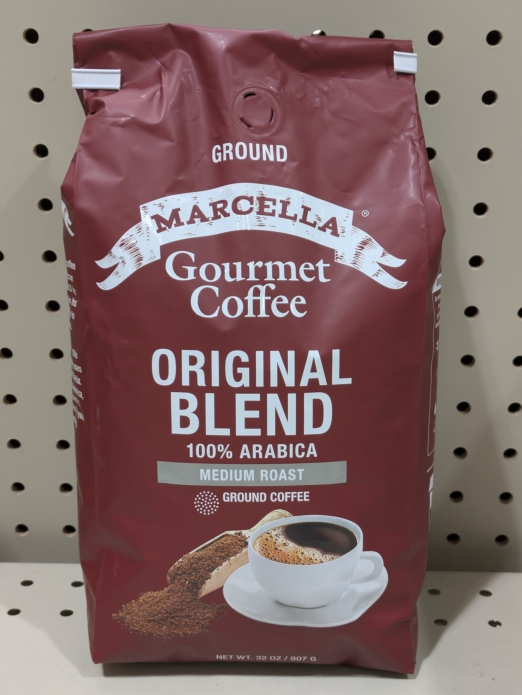 Marcella Original Blend 100% Arabica Ground Coffee 2lbs (Medium Roast ...